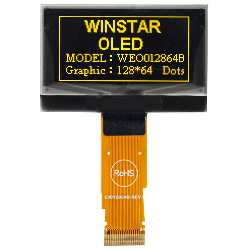 1.54 OLED, SPI OLED Display - Winstar SPI OLED