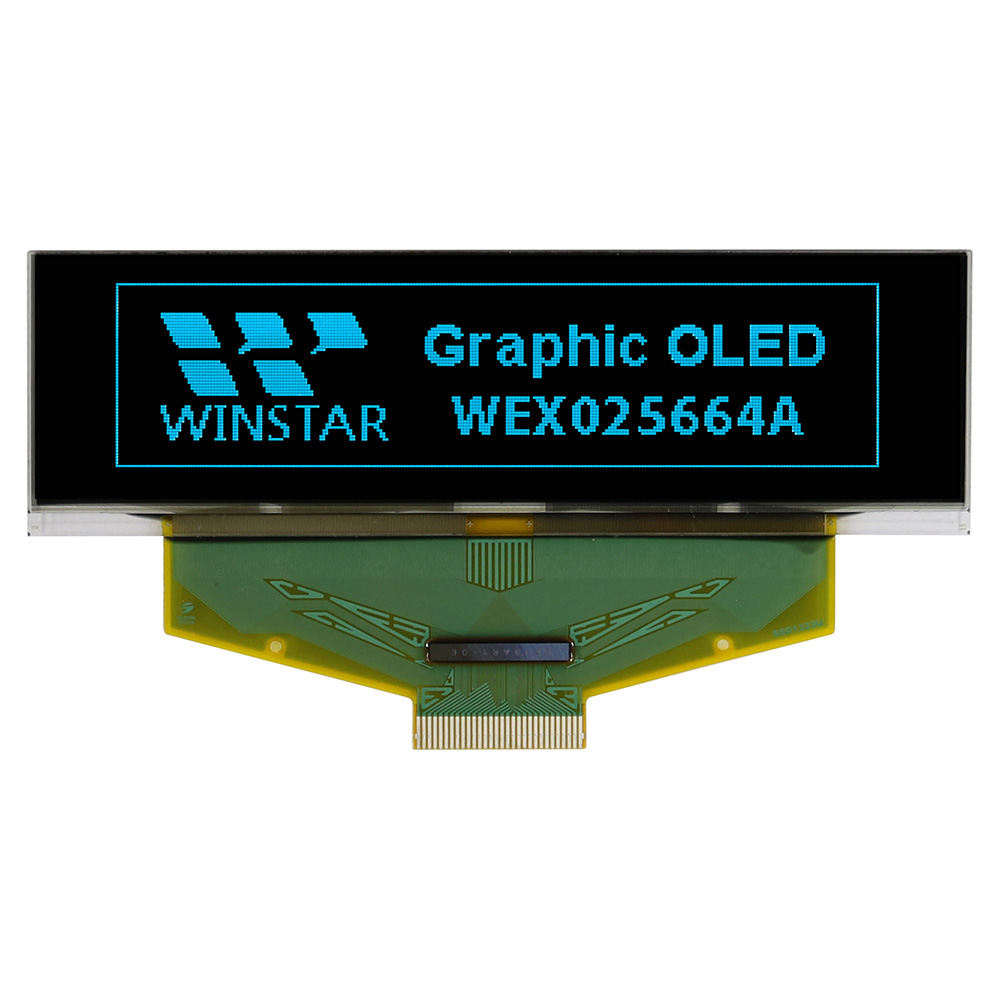 2.8 OLED, OLED Display 256x64, SSD1322 OLED - Winstar Display